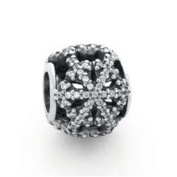 Pandora | Jewelry | Retired Limited Edition Pandora Snowflake Charm ...